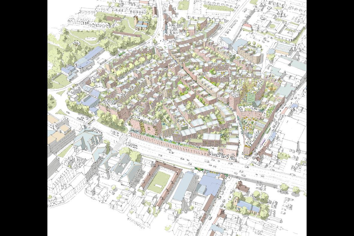 Ash Sakula reveals alternative vision for Norwich’s Anglia Square ...